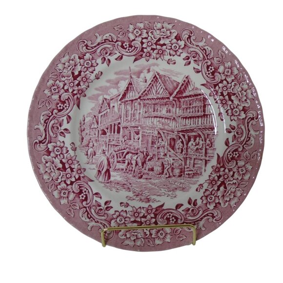 Royal Tudor Ware | Dining | Vintage Royal Tudor Ware Red Transferware 6 ...
